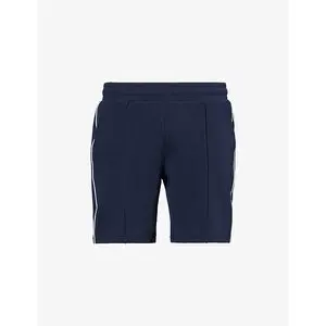 ARNE Cotton-blend Track Shorts With Contrast Piping
