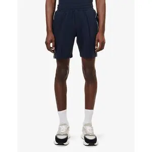 ARNE Cotton-blend Track Shorts With Contrast Piping