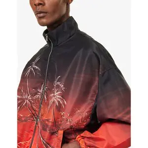 Amiri Palms Logo-print Woven Bomber Jacket