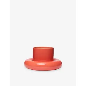 GUSTAF WESTMAN Chunky Flower Earthenware Pot - Red