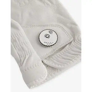 MALBON Branded Leather Golf Gloves