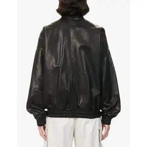 Acne Studios Lemmy Collared Leather Jacket