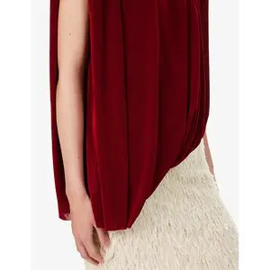 Camilla And Marc Ravine Draped Stretch-jersey Top