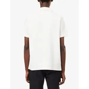 ARNE Camp-collar Ribbed Woven Shirt