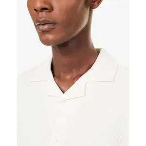 ARNE Camp-collar Ribbed Woven Shirt