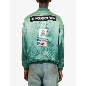 PALY HOLLYWOOD Jims Souvenir Satin Jacket