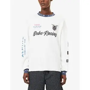 DUKE + DEXTER Alpine Formula One Cotton T-shirt