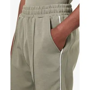 ARNE Contrast Piping Stretch Cotton-blend Shorts