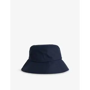 MALBON Woven Bucket Hat With Embroidery