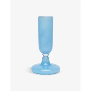 GUSTAF WESTMAN Chunky Champagne Glass - Light Blue
