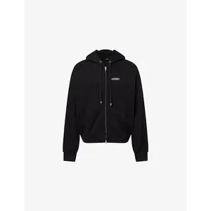 Amiri Relaxed-fit Logo-print Cotton Hoodie