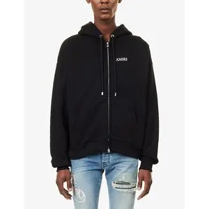 Amiri Relaxed-fit Logo-print Cotton Hoodie