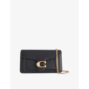 COACH Tabby 19 Chain Leather Cross-body Bag - B4/black
