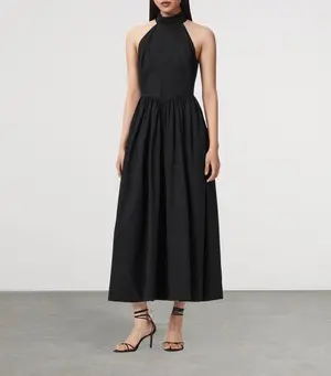 ALLSAINTS Halterneck Arora Maxi Dress