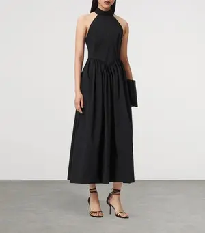 ALLSAINTS Halterneck Arora Maxi Dress