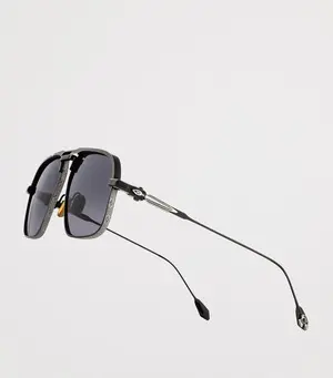 JACQUES MARIE MAGE Labarge Aviator Sunglasses