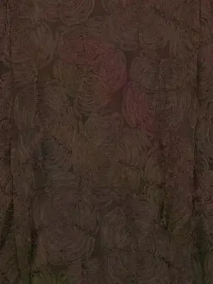 ROTATE BY BIRGER CHRISTENSEN Floral Mesh Maxi Dress
