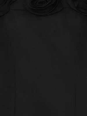 ROTATE BY BIRGER CHRISTENSEN Off-shoulder Maxi Dress With Floral Embellishments