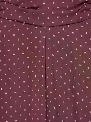 ROTATE BY BIRGER CHRISTENSEN Dot Halterneck Scarf Dress