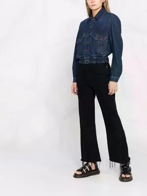 DIESEL® De-tracy Denim Bomber Jacket