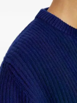 JIL SANDER Ribbed-knit Wool Sweater