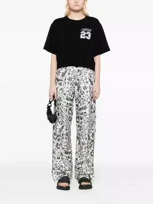 Off-White 23-print Cotton T-shirt