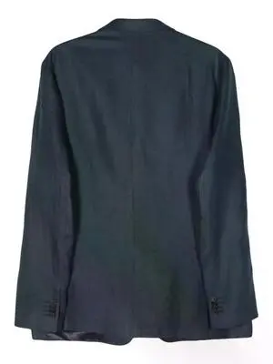 Corneliani Linen Single-breasted Blazer