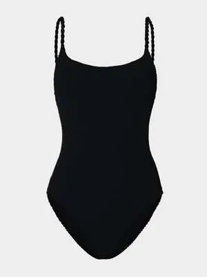 Hunza G Coverage Camille Swim - Black