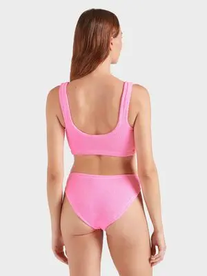 Hunza G Juno Coverage Two-piece Swimsuit - Bubblegum