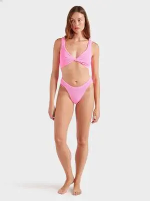 Hunza G Juno Coverage Two-piece Swimsuit - Bubblegum