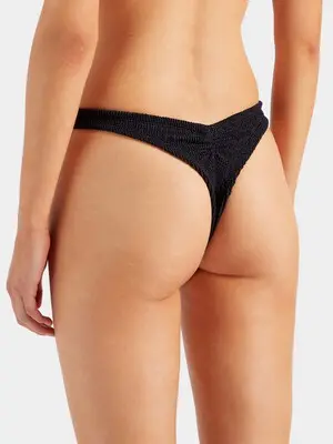 Hunza G Brazilian Bikini Bottom - Black