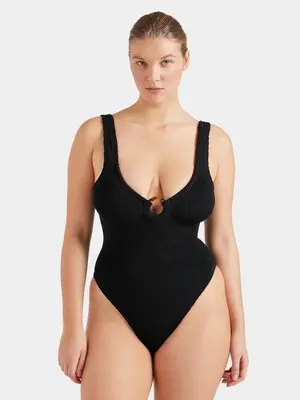Hunza G Celine Swim - Black