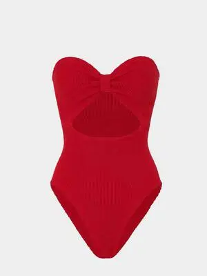 Hunza G Cut Out Swimsuits
