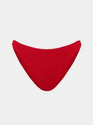Hunza G Classic Bikini Bottom - Red