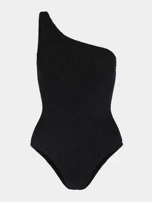 Hunza G Coverage Nancy Swim - Black