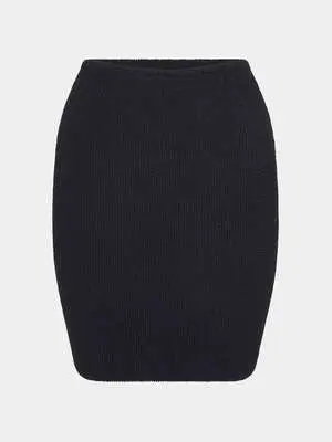 Hunza G Mini Skirt - Black