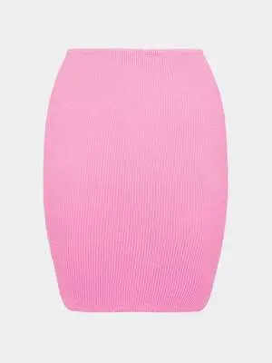 Hunza G Mini Skirt - Bubblegum