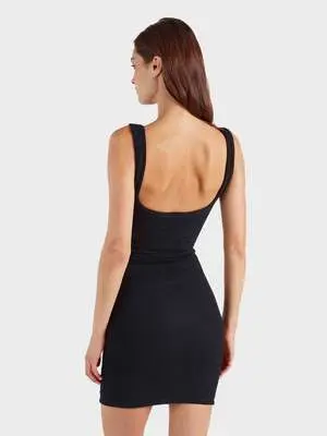 Hunza G Tank Dress - Black