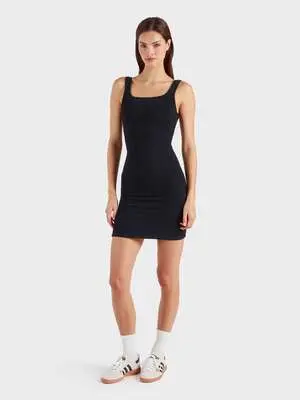 Hunza G Tank Dress - Black