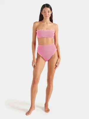 Hunza G Peggy Bikini - Milkshake Gingham