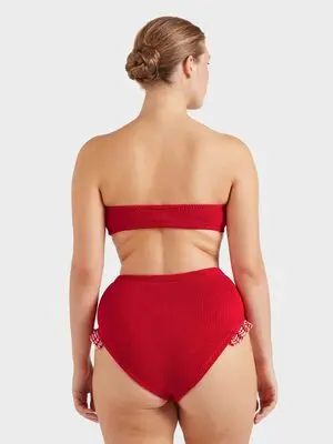 Hunza G Peggy Bikini - Red Gingham