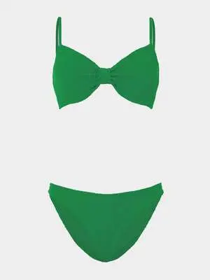 Hunza G Alicia Bikini | | Original Crinkle™ Swimwear - Emerald
