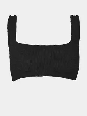 Hunza G Xandra Bikini Top - Black