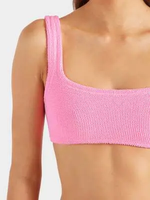 Hunza G Xandra Bikini Top - Bubblegum