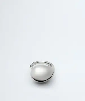 Bottega Veneta Drop Ring - Silver