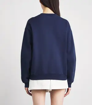 Sporty & Rich Syracuse Embroidered Sweatshirt