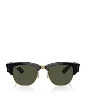 Ray-ban Mega Clubmaster Square Sunglasses - Black