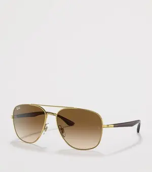 Ray-ban Metal Square Sunglasses