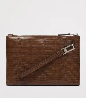 TOM FORD Large Calfskin Embossed Portfolio Bag