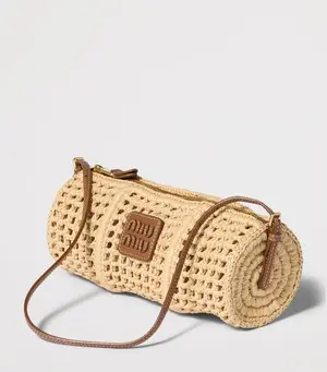 Miu Miu Crochet Mesh Pouch
